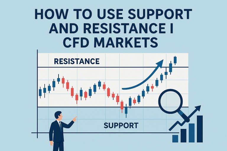 How to use support and resistance in CFD markets